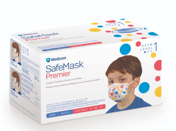 Children's Level 1 Surgical Mask - 50 Units/Box | Vitacore USA